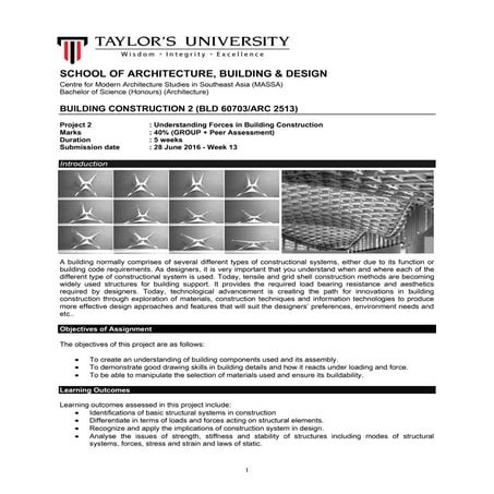 Project brief 2 b construction 2 march 2016 1 | PDF