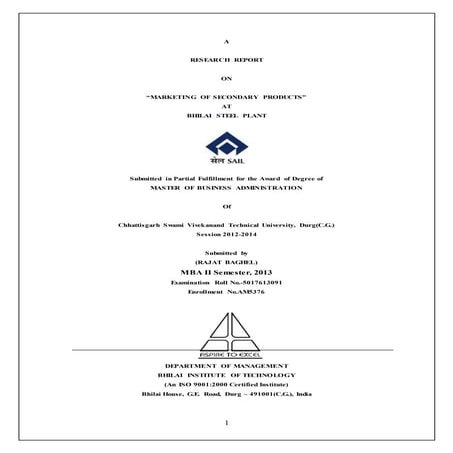 Project bsp marketing | DOCX