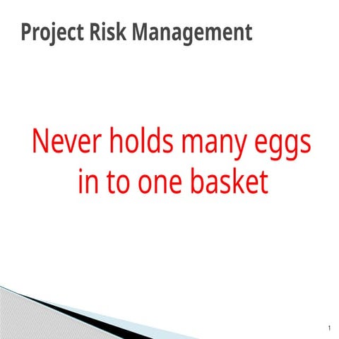 project analysis and evaluation chapter one | PPTX