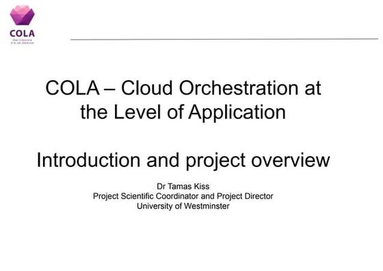 Project COLA Flyer V2 EN Web | PPT