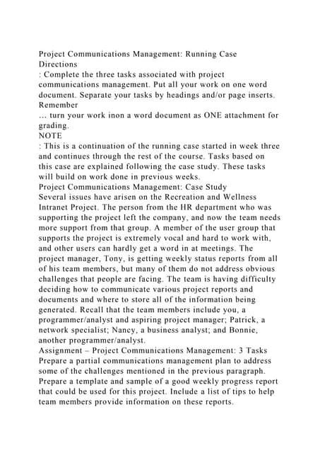 Directions Complete the three tasks associated with project c.docx