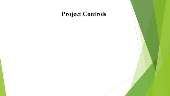Software Project Management (monitoring and control) | PPTX | Civil ...