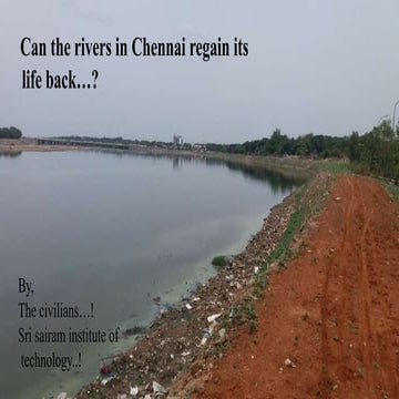 can the Cooum river be cleaned | PPTX
