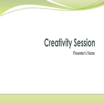 Project creativity templates resources.pptx | Fitness and Exercise ...