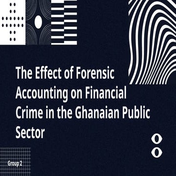 Project Defence for Financial Crimes pptx | PPTX