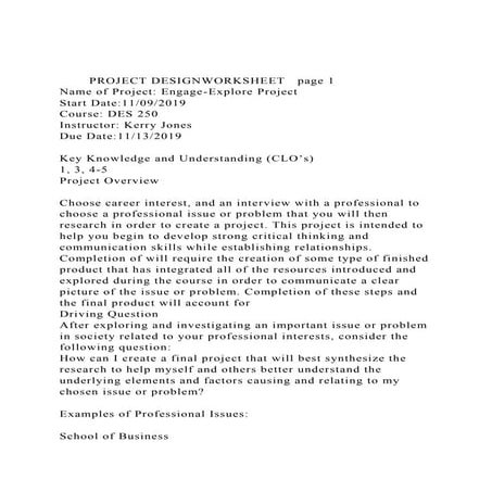 PROJECT DESIGNWORKSHEETpage 1Name of Project Engage-Explore.docx