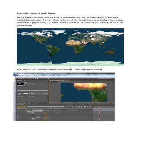 Project development world sphere | PDF