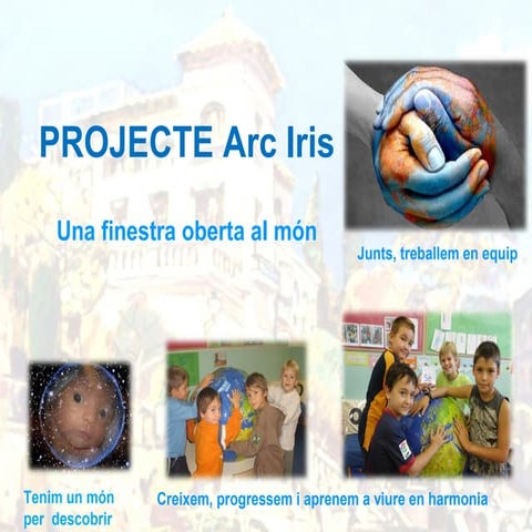Projecte de l'escola arc iris. web | PPT