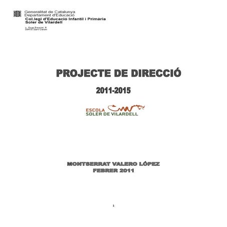 Projecte direccio | PDF