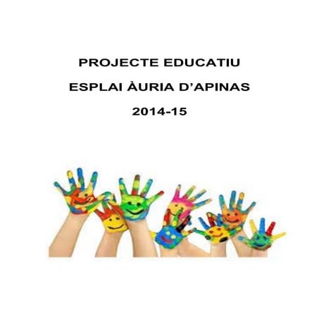 Projecte educatiu 14 15 | PDF