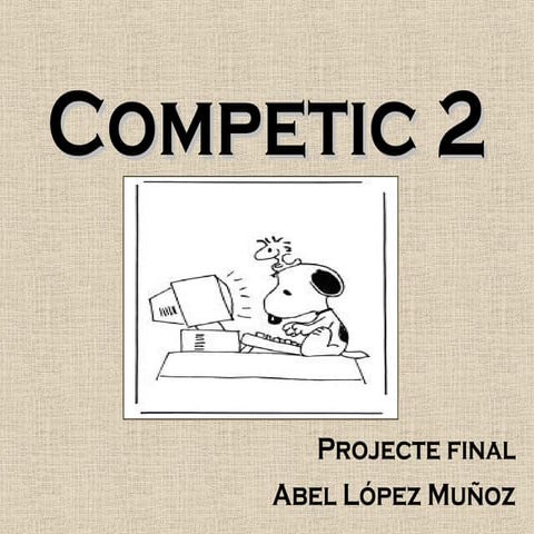 Projecte final | PPT