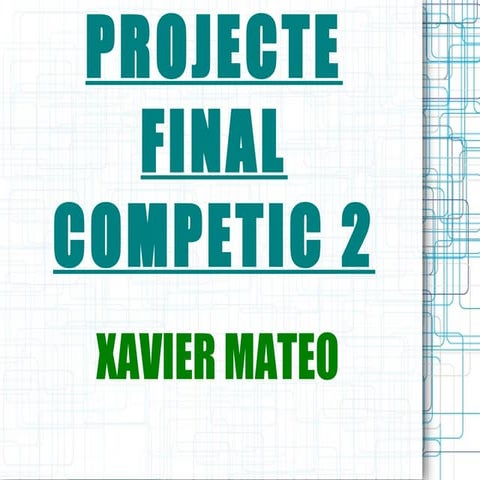 Projecte Final Competic 2 | ODP