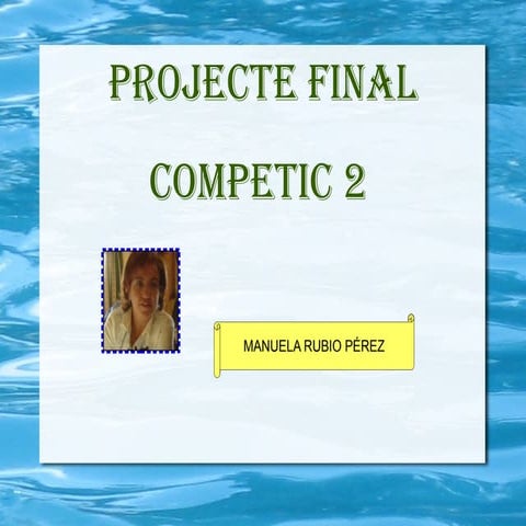 PROJECTE FINAL MANUELA RUBIO | ODP