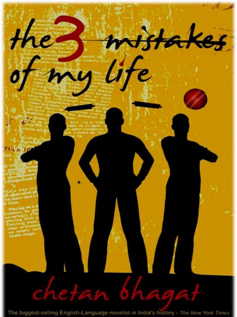 Book Review OF "The 3 Mistakes Of My Life" | PPT