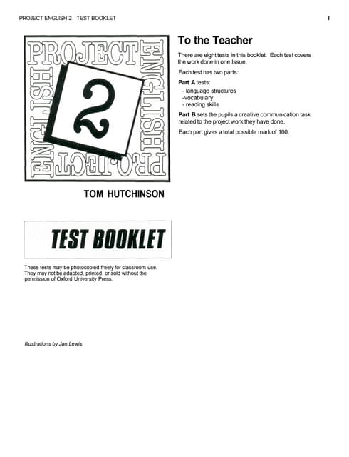 Project 4th Edition Workbook 4 Answer Key | PDF