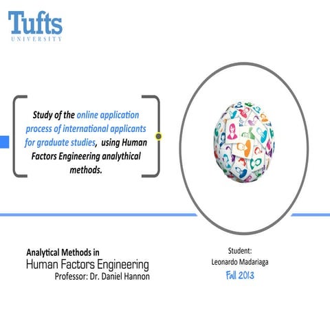 Project: Study of Online Application process for international grad ...