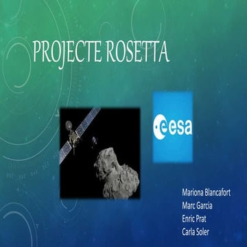 Projecte Rosetta | PPT