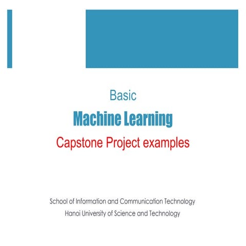 Project examples machine learning .pptx