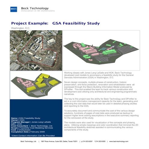 5D Macro BIM Project Profiles Using DProfiler | PDF