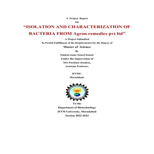 PROJECT FILE.pdf or disertaion report | PDF