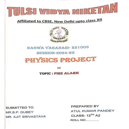 project file of physics on topic rain water alarm XII.pdf