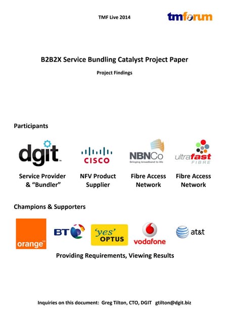 Telecommunication Business Process - eTOM Flows | PDF