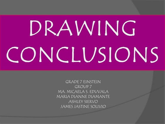 Making inferences and drawing conclusions | PPT | Heart and ...