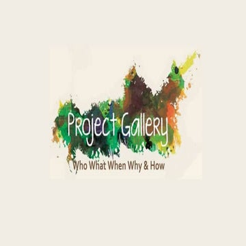 Project Gallery – Who What When Why & How | PPTX