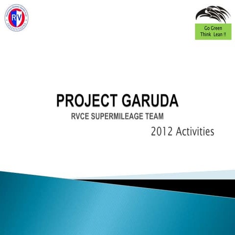 Project garuda | PPTX | Auto Technology | Automotive