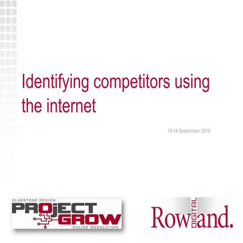 Project Grow workshop 4 | PPT | Internet for Beginners | Internet