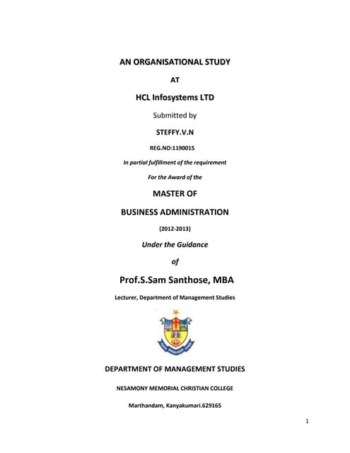 HCL Technologies | PDF