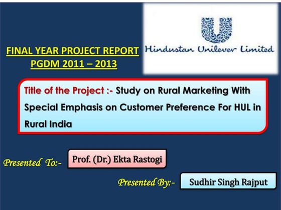 Product Line of HUL.pptx