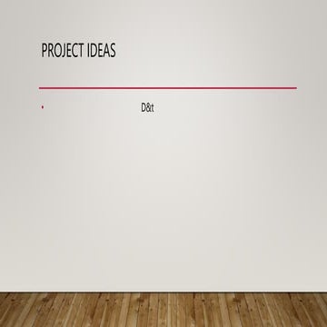 Project ideasmodels.pptx