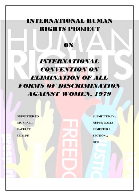 Convention on the elimination of all forms of discrimination against ...