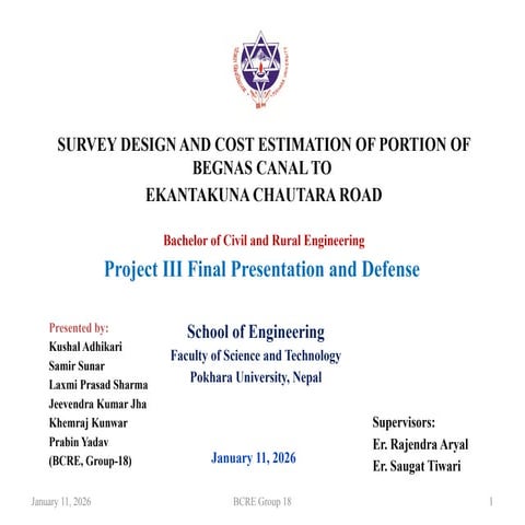 Project III PPT BCRE G18.pptx............................... | PPTX