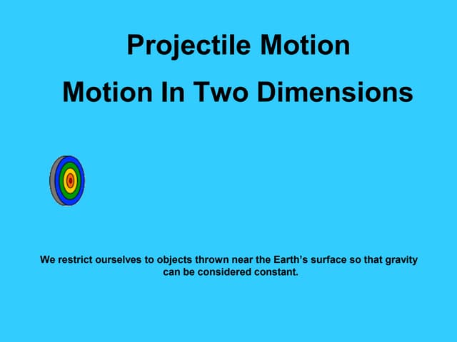 Projectile Motion || Grade 9 Physics || K to 12 Science | PPTX
