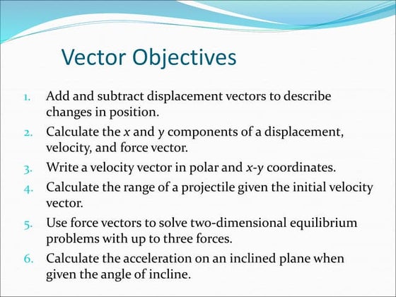 Real Life Application of Vector | PPT