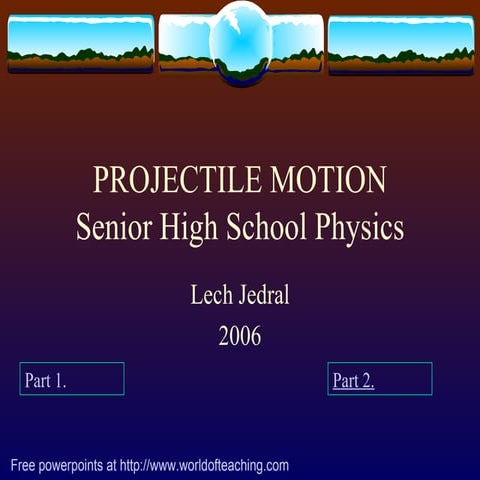 Projectile motion | PPT