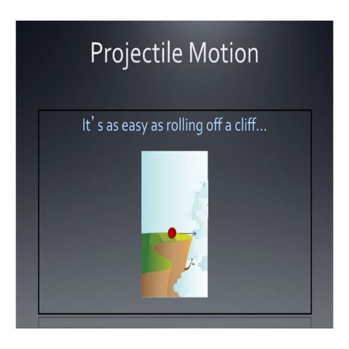 Projectile Motion Intro | PPT