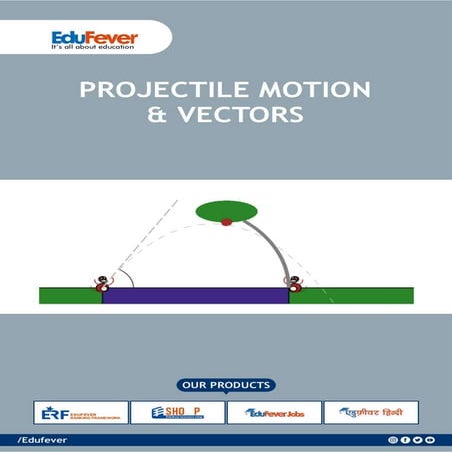 Projectile Motion & Vectors - Physics Revision Notes | PDF