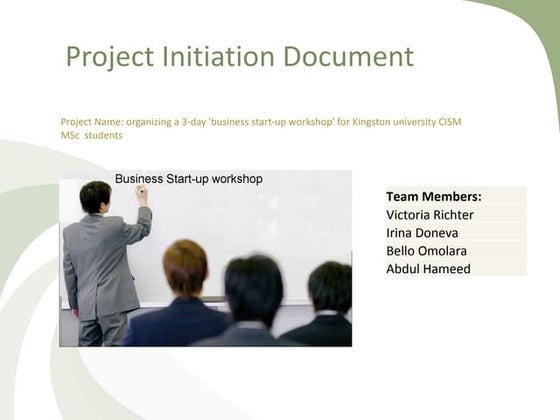 Agile Project Initiation | PPTX | Technology & Computing