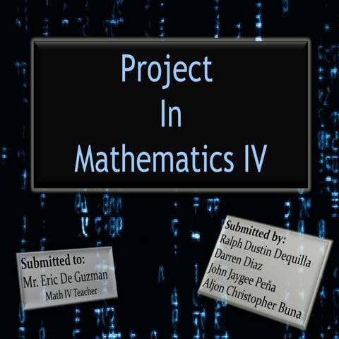 Project in math | POT