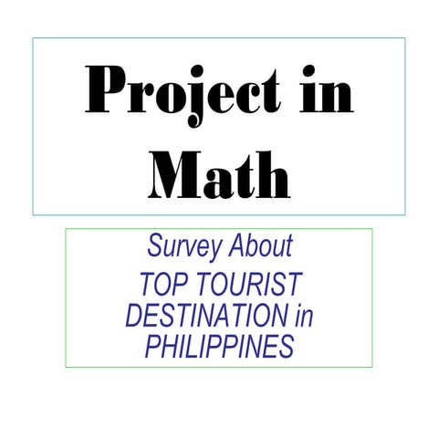 Project in math | PPT