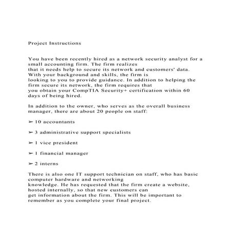 CMIT 320 FINAL PROJECT. NETWORK SECURITY | PDF