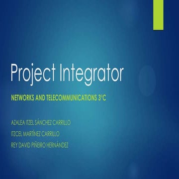 Project integrator | PPTX