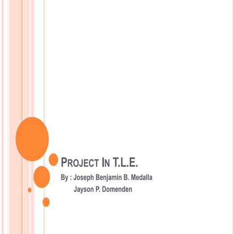 Project in tle | PPT