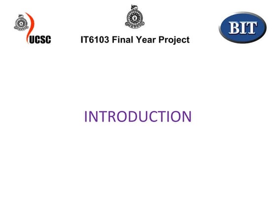 Final Year Project | PPT
