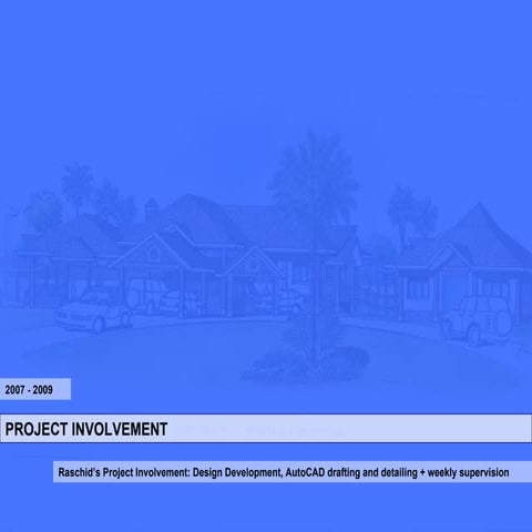 Project Involvement 2007_2009 | PPT