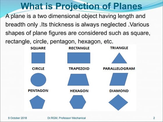 Unit 1 orthographic projection engineering graphics | PPT