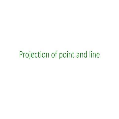 Projection of lines with problems | PPS